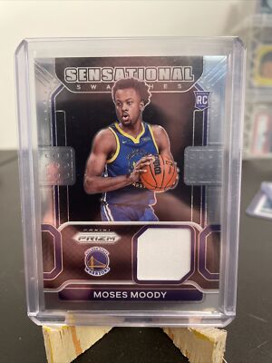 2021-22 Prizm Sensational Swatches Moses Moody RC | eBay