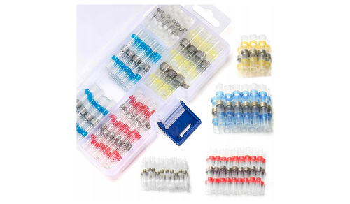 Heat Shrink Waterproof Butt Splice Quick Cable Wire Connectors Joiner ...