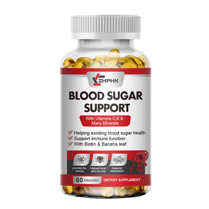 (2 Pack) Gluco Bio Blood Sugar Balance Pills, Heart Health 120 Capsules ...