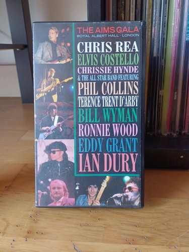 The AIMS Gala Royal Albert Hall RARE VHS Video Tape Ian Dury Phil ...