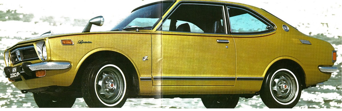 1972 White Toyota Corolla