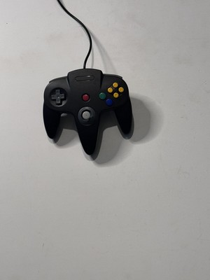 Retrolink Nintendo N64 Wired Usb Controller For Pc & Mac Black Classic ...