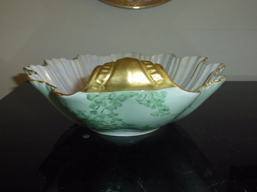 Antique Carlton Ware 1894-1926 Hand Painted Scalloped Shell Dish | eBay