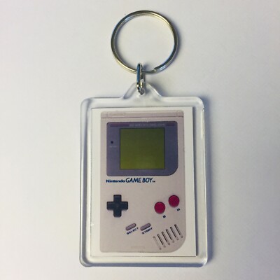 Gameboy keyring Key Ring Key Chain 1989 Nintendo Retro gaming | eBay