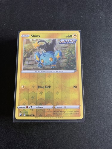 Pokemon - SHINX - 046/163 - Reverse Holo - Battle Styles - NM/M | eBay