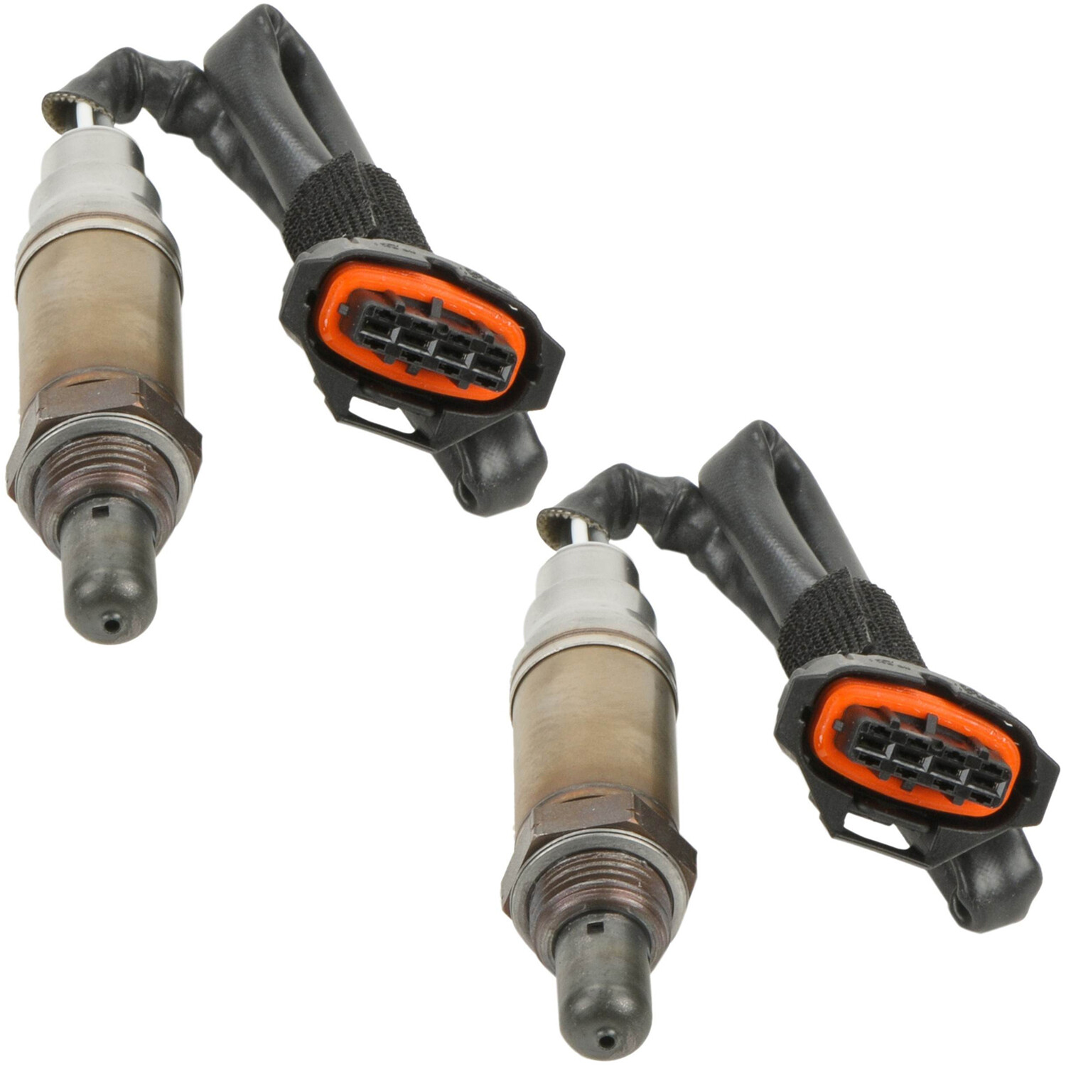 Bosch Set of 2 Downstream Front Oxygen Sensors for Porsche Boxster w ...