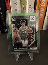 2024-25 Panini Donruss Optic - Andre Jackson #1 International Green ...