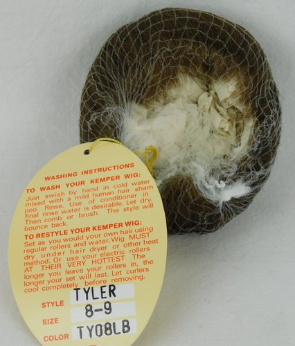 Kemper Originals ~ TYLER MOHAIR DOLL WIG ~ Size 8-9 Short Brown ...
