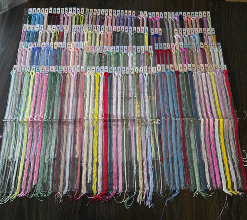 130 Edmar Rayon Thread Embroidery Floss and Skein Organizers Lola ...