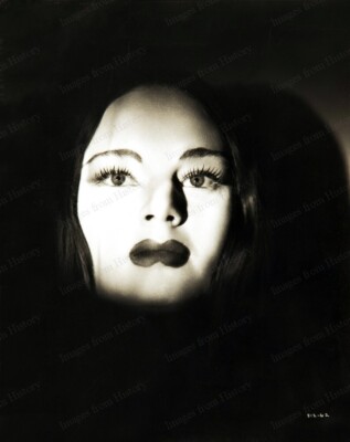 8x10 Print Carroll Borland Mark of the Vampire by Clarence Bull 1935 # ...
