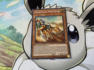 Yugioh Infinitrack Harvester INCH-EN001 Secret Rare 1st Ed NM | eBay