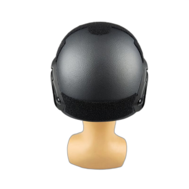 Tactical Black Ballistic IIIA Level 3A Bulletproof Helmet Aramid Fiber ...
