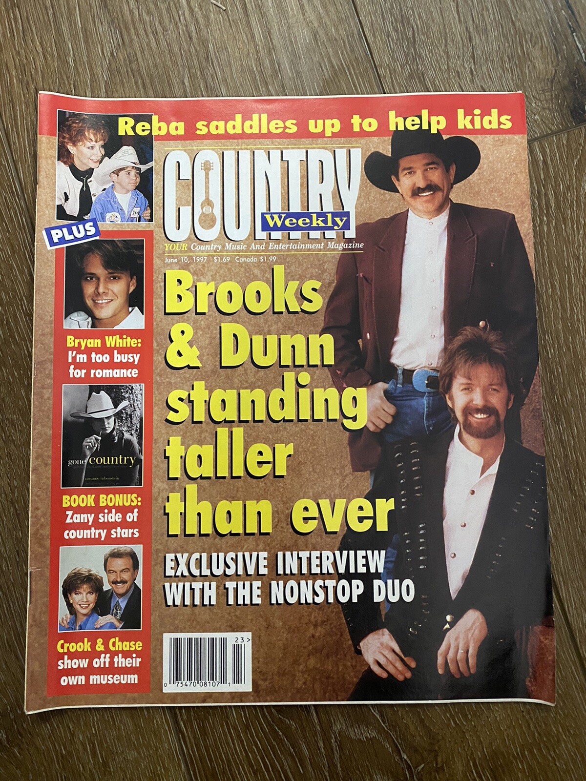 Vintage Country Music Weekly Magazine June 1997 Brooks & Dunn | eBay
