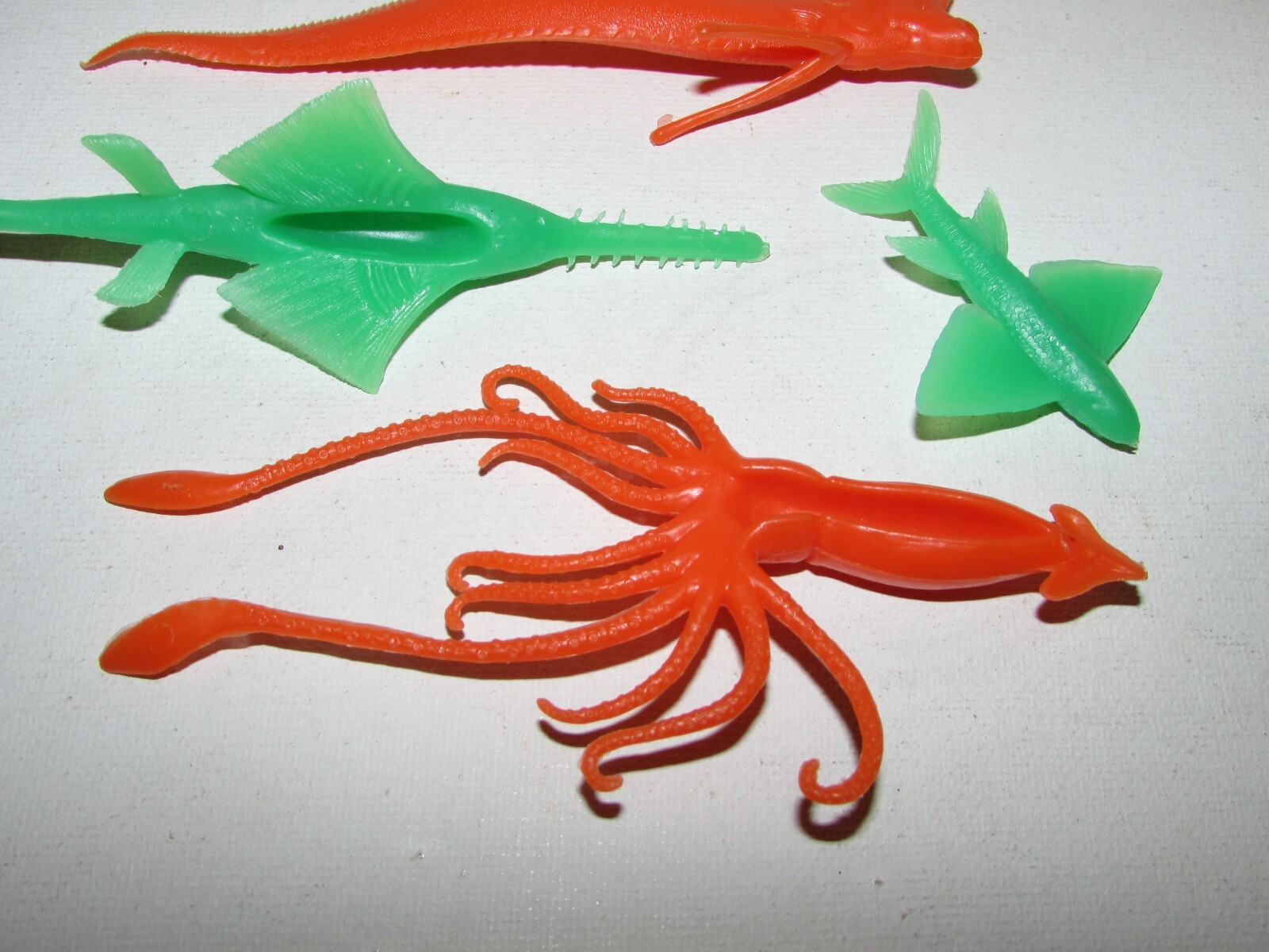 4-Piece Lot MPC Nabisco Sea Life Monsters Creatures Fish Cereal ...