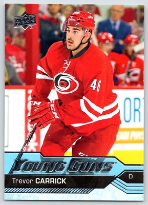 TREVOR CARRICK RC YOUNG GUNS 2016-17 UPPER DECK 16-17 NO 230 34987 | eBay