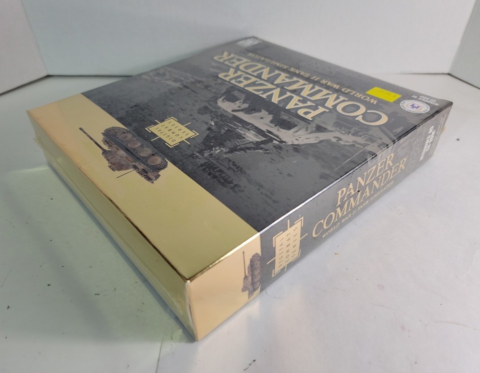 Panzer Commander World War II Simulator PC 1998 Tank Strategy Game ...