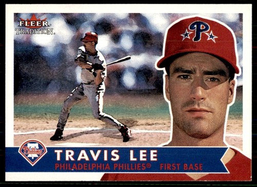 2001 Fleer Tradition Travis Lee Philadelphia Phillies #200 MLB Baseball ...