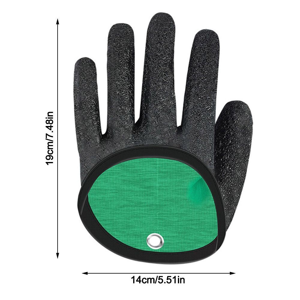 Durable Work Cutproof Glove Fish Grab Fisherman Protect Full Finger ...