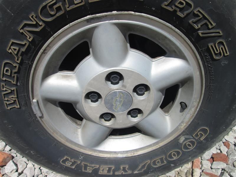 Wheel 15x7 Aluminum N90 Chev Opt ZR5 Fits 02-04 S10/S15/SONOMA 331817 ...