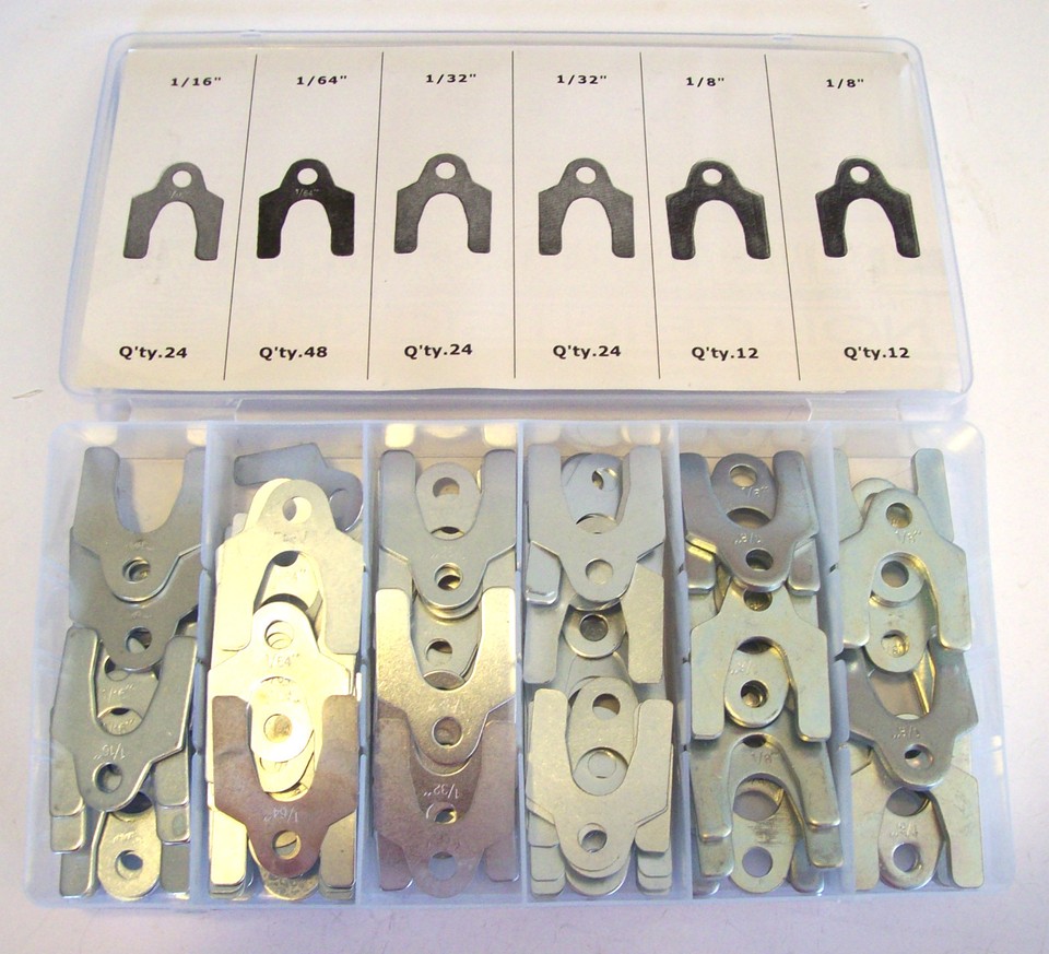 144pc ALIGNMENT BODY SHIM ASSORTMENT CAMBER CASTER TOE | eBay