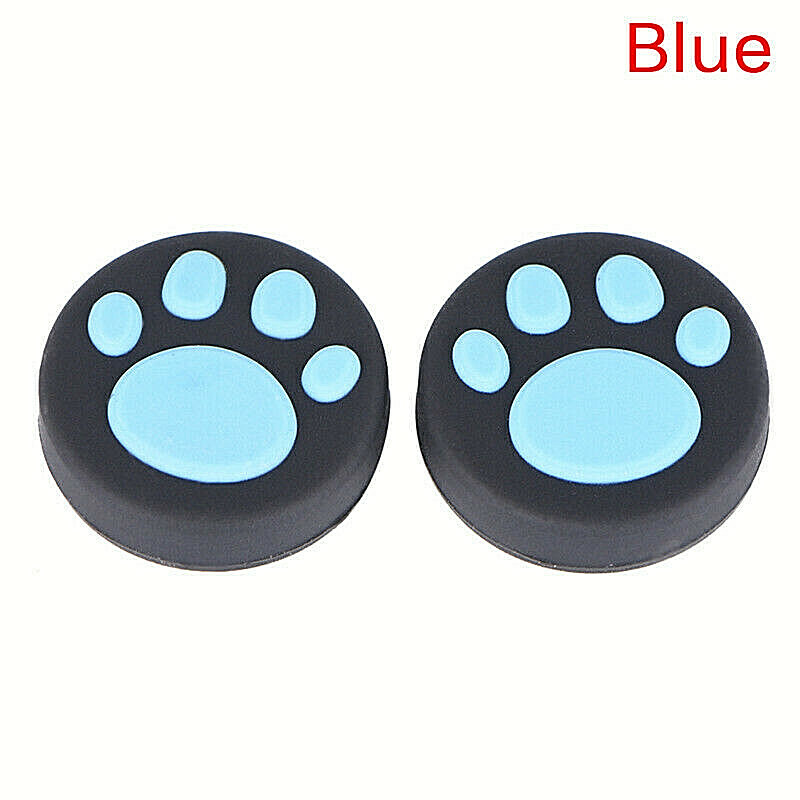 4 Thumb Stick Grip Caps PS4 PS3 X Box Controller Paw Football Smiley ...