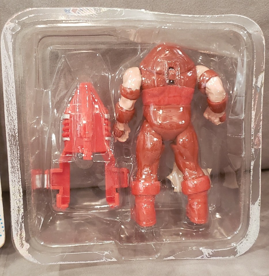 Vintage 1991 Marvel JUGGERNAUT uncanny X-men POWER PUNCH TOYBIZ Damaged ...