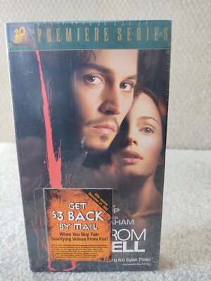 From Hell (VHS, 2002) FACTORY SEALED Johnny Depp and Heather Graham ...