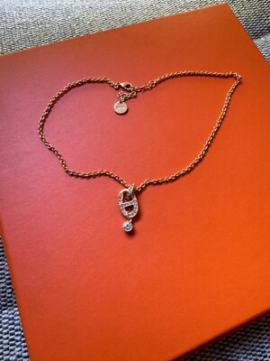 Dior gold CD choker necklace | eBay