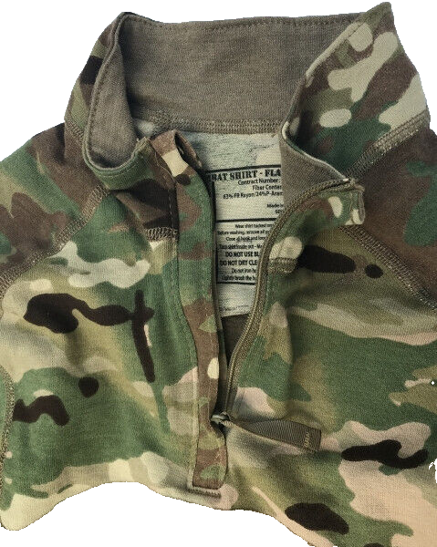 US Army Ocp Acs Flame Resistant Combat Acu Tactical Combat Shirt ...