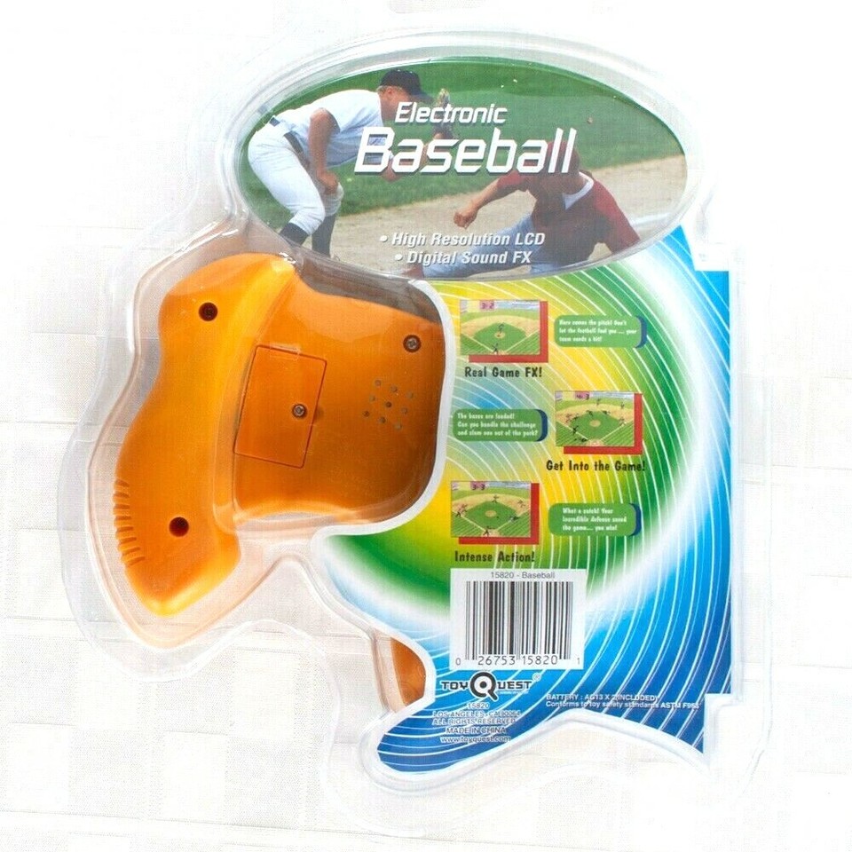 Electronic Handheld Baseball Video Game Toy Quest | eBay