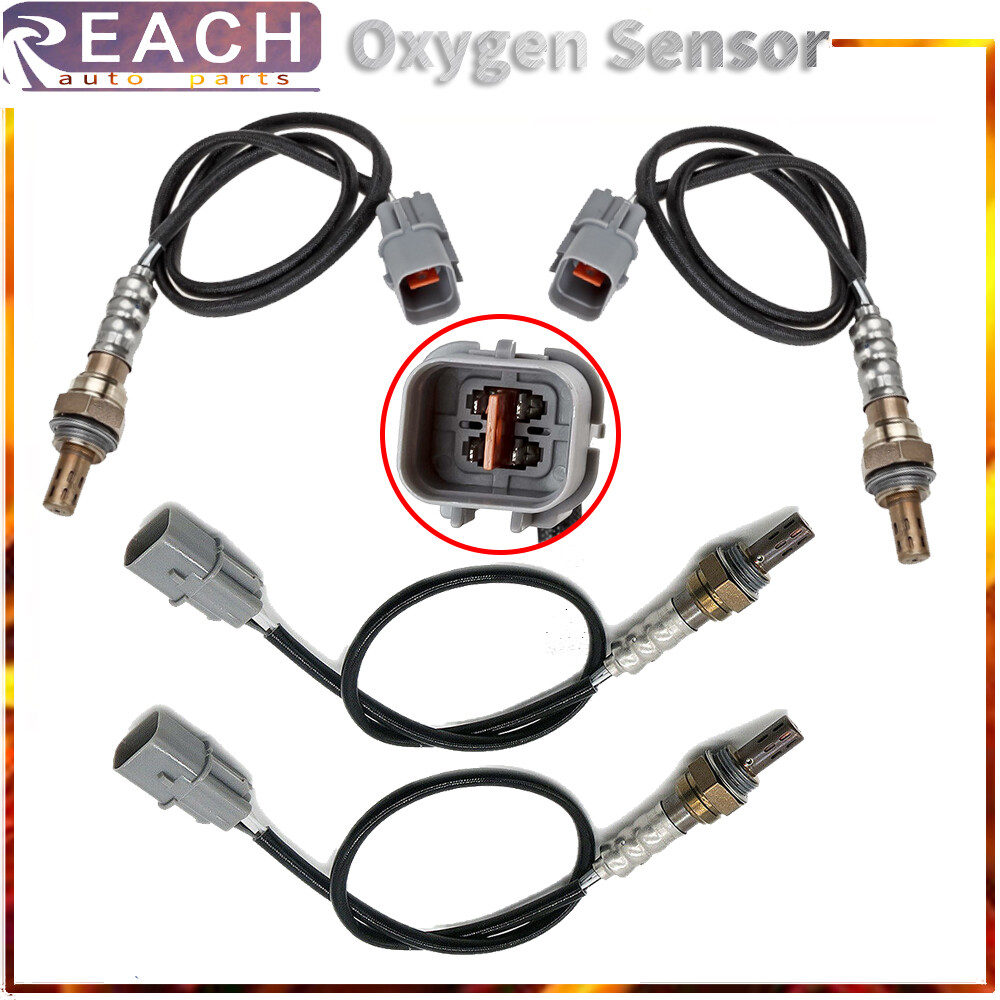 4pcs Up+Downstream Oxygen Sensor For 2005-2009 Hyundai Tucson，Kia ...
