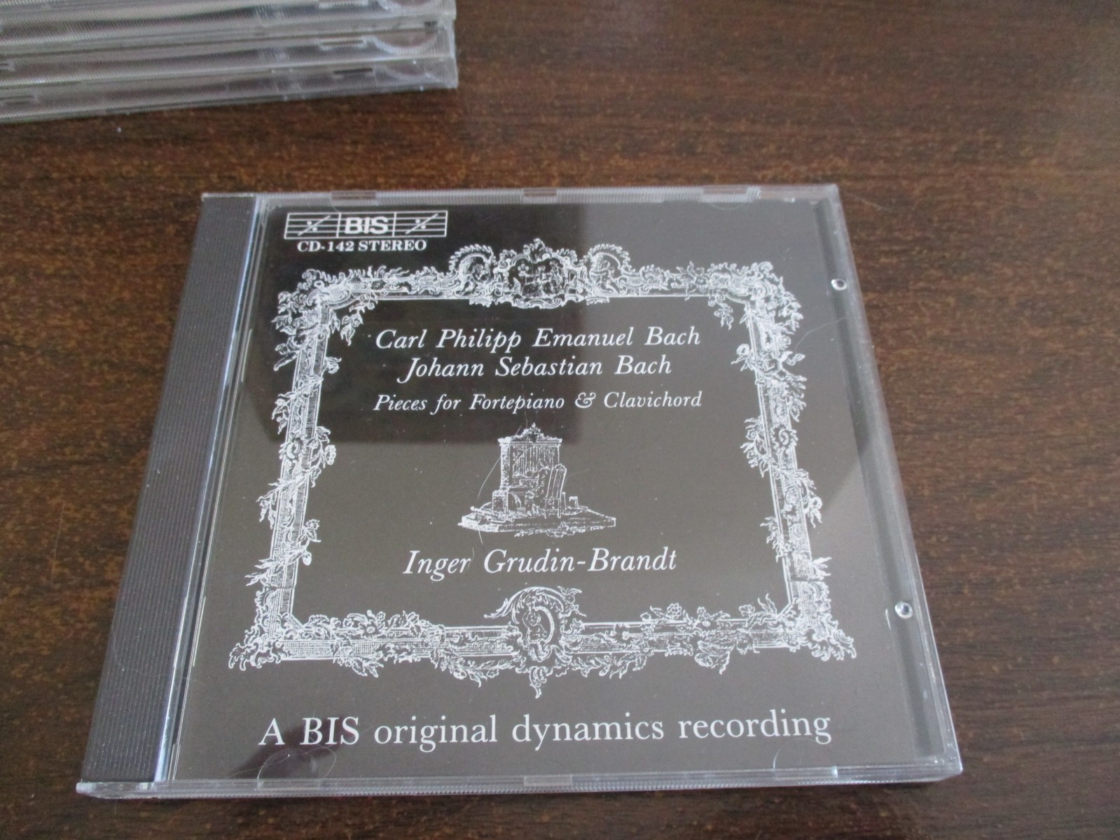 Carl Philipp Emanuel Bach Johann Sebastian Bach Inger Grudin Brandt CD ...