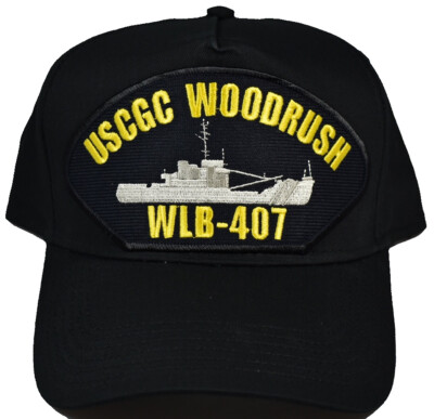 USCGC WOODRUSH WLB-407 HAT - BLACK - Veteran Owned Business | eBay