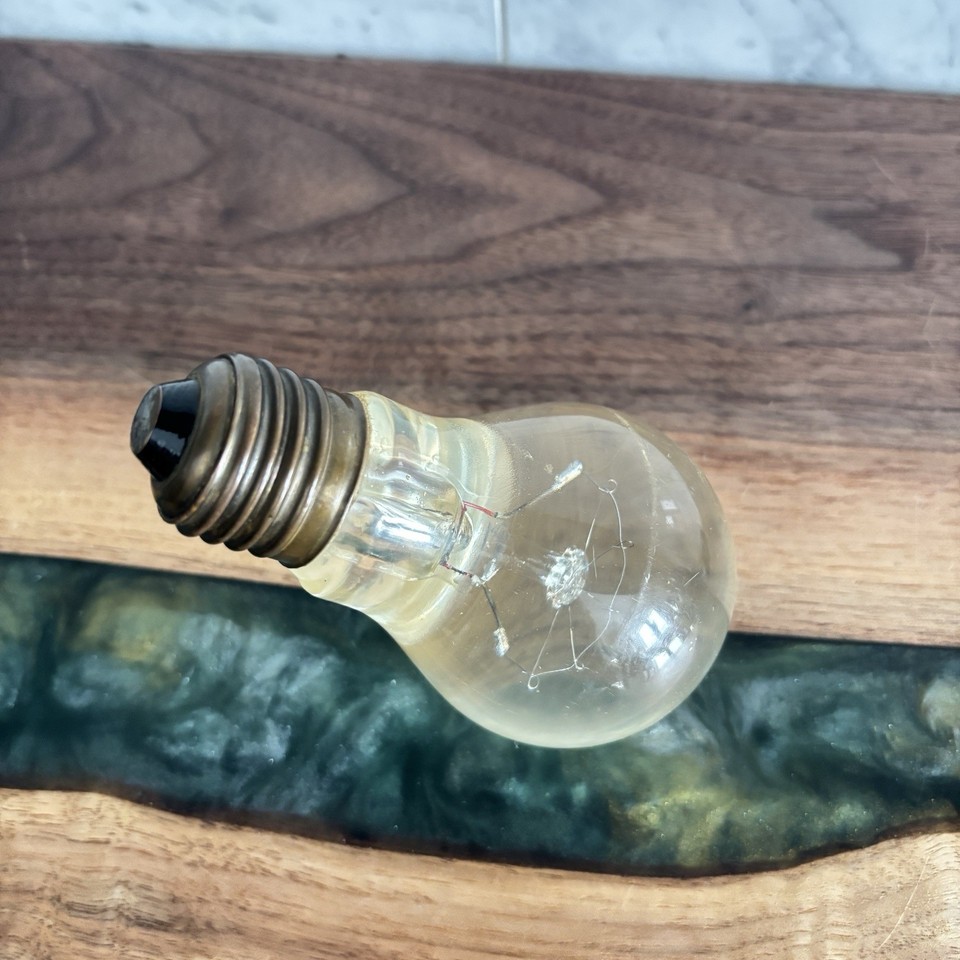 Vintage Mid Century Lucite Light Bulb Paperweight | eBay