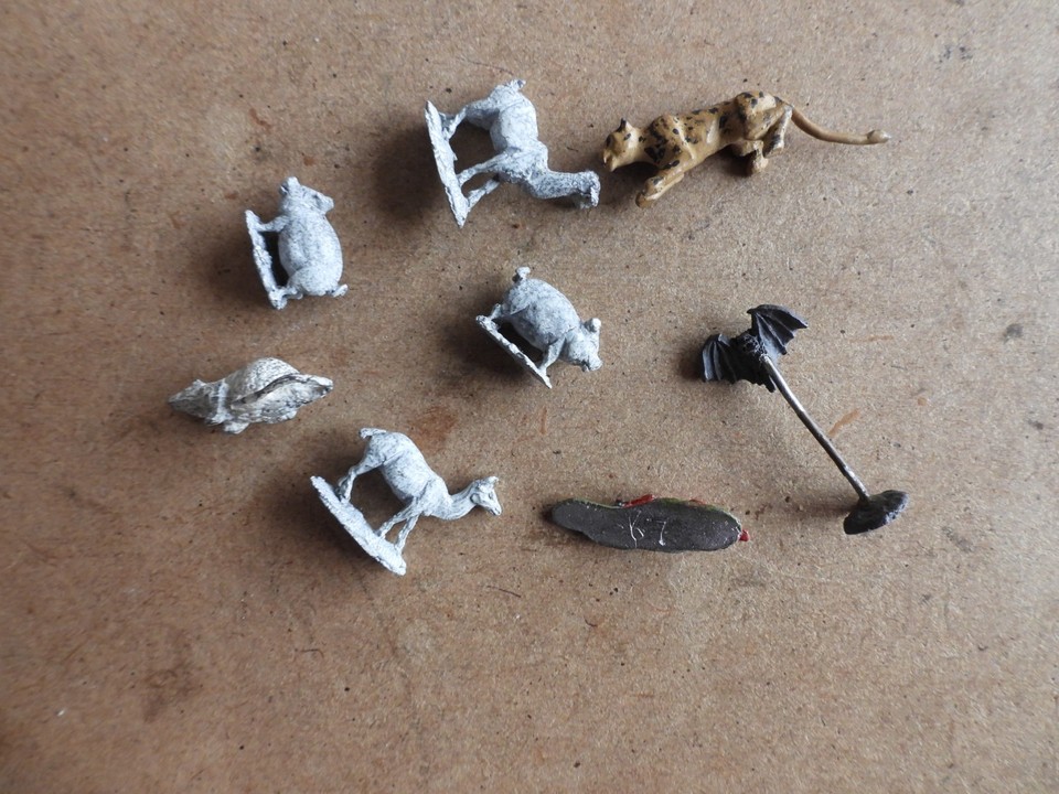 Citadel Warhammer ect preslotta fantasy figures Fiend factory Lizard ...