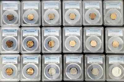 10 Different PCGS PROOF Slabbed Graded U.S. Proof Coins SALE- FREE ...