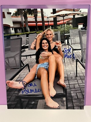 Dani Palmer/Sol Ruca Long Legs & Feet Signed Autograph 8x10 WWE TNA AEW NXT NWA | eBay