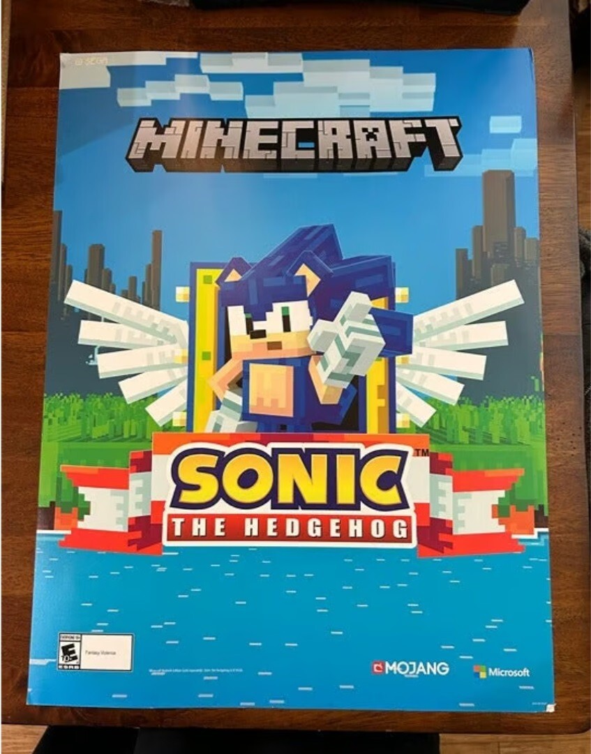 Minecraft Sonic Logo
