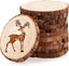 Wooden Slices 5 - 10 CM Wood Log Discs SALE Round Rustic Wedding Crafts ...