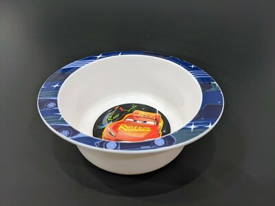Lightning McQueen Kids Melamine Cereal Bowl Disney Pixar Cars 3 | eBay