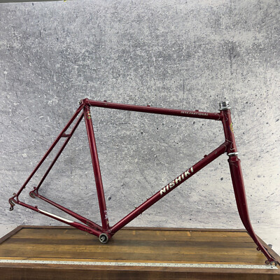 Vintage Nishiki International Frame Set 59 cm Bike Japan Tange Steel ...