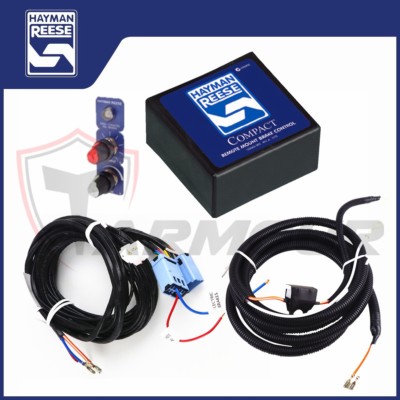 HAYMAN REESE ELECTRIC BRAKE CONTROLLER WITH WIRING KIT CABLE HARNESS ...