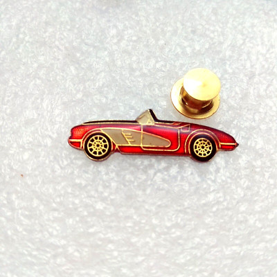 Pin's lapel pin pins Car Voiture Auto Marque CHEVROLET CORVETTE C1 1957 ...