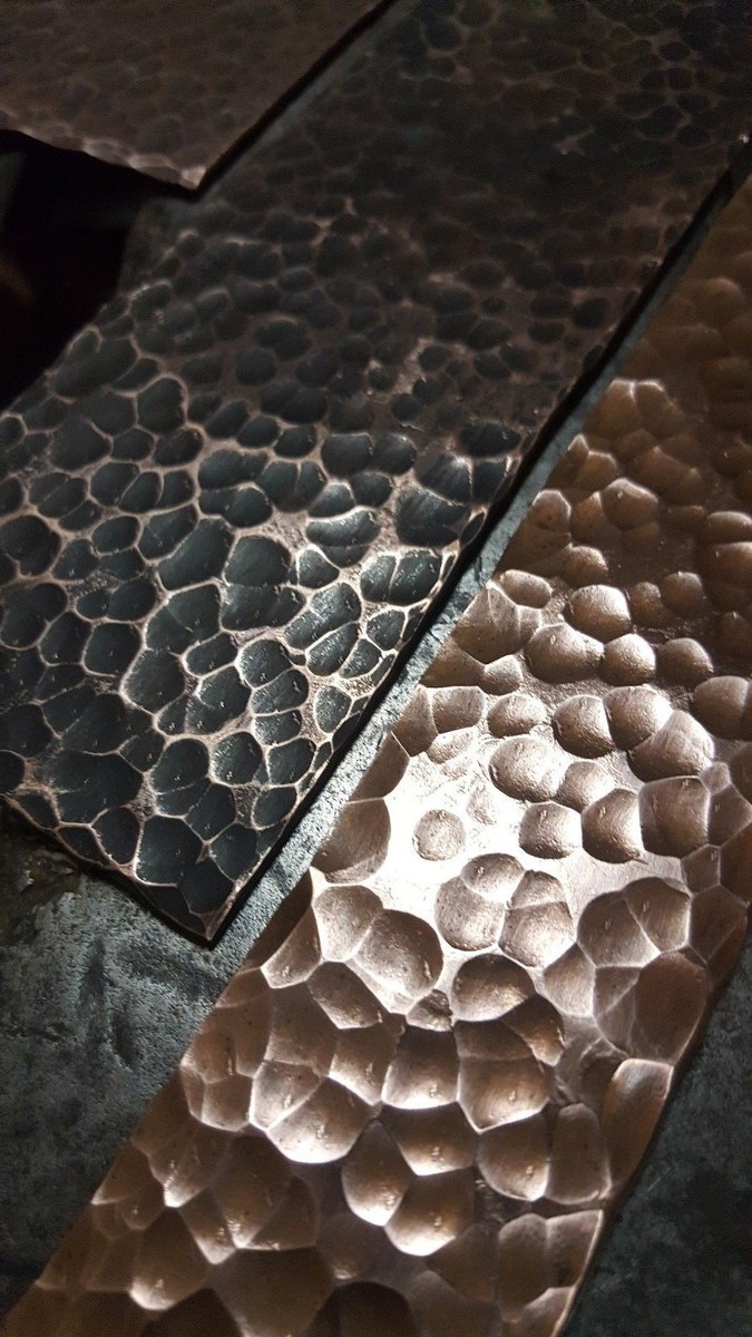 Hammered Copper Sheets