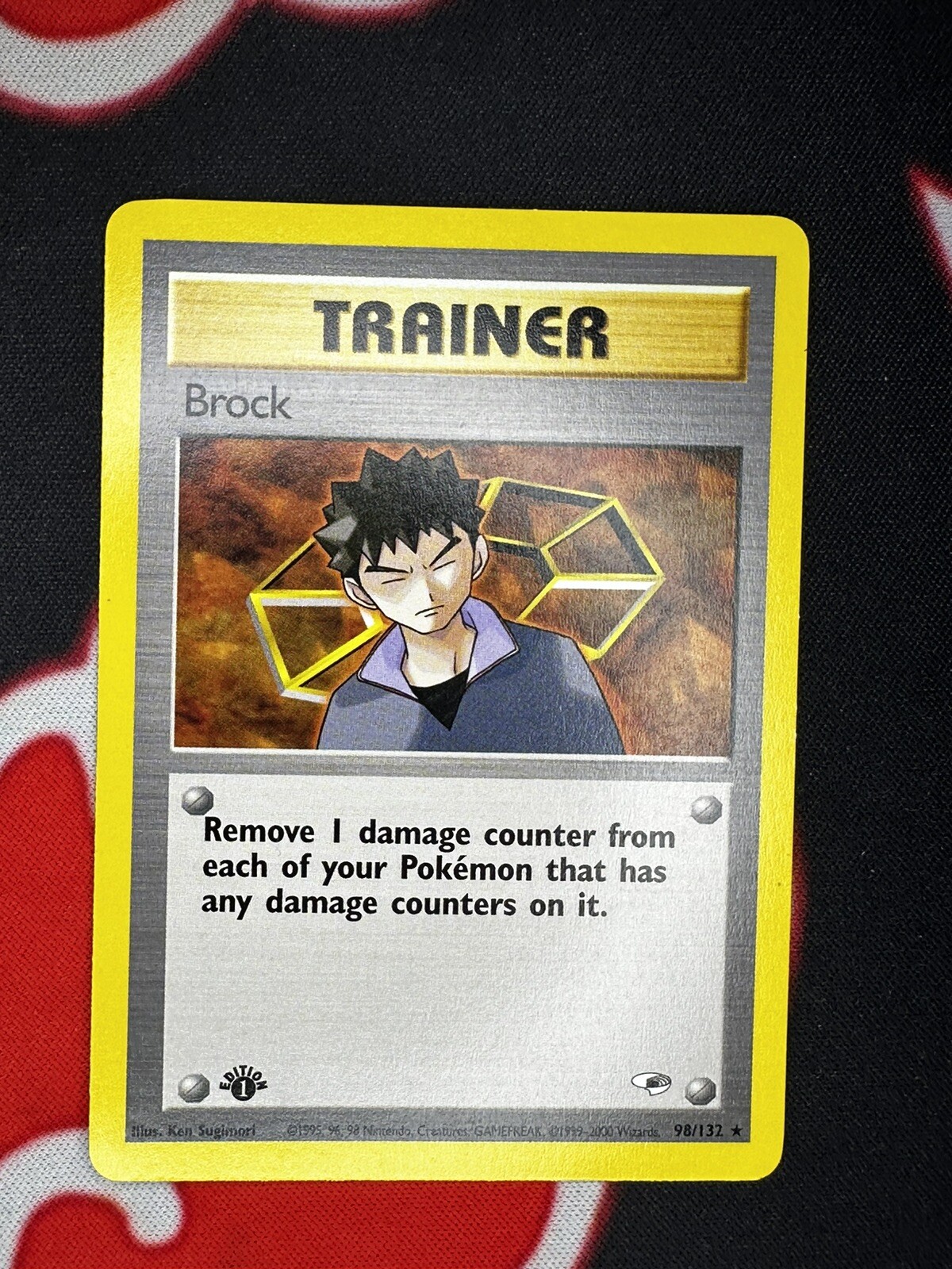 Pokémon TCG Brock Gym Heroes 98/132 Regular 1st Edition NM | eBay