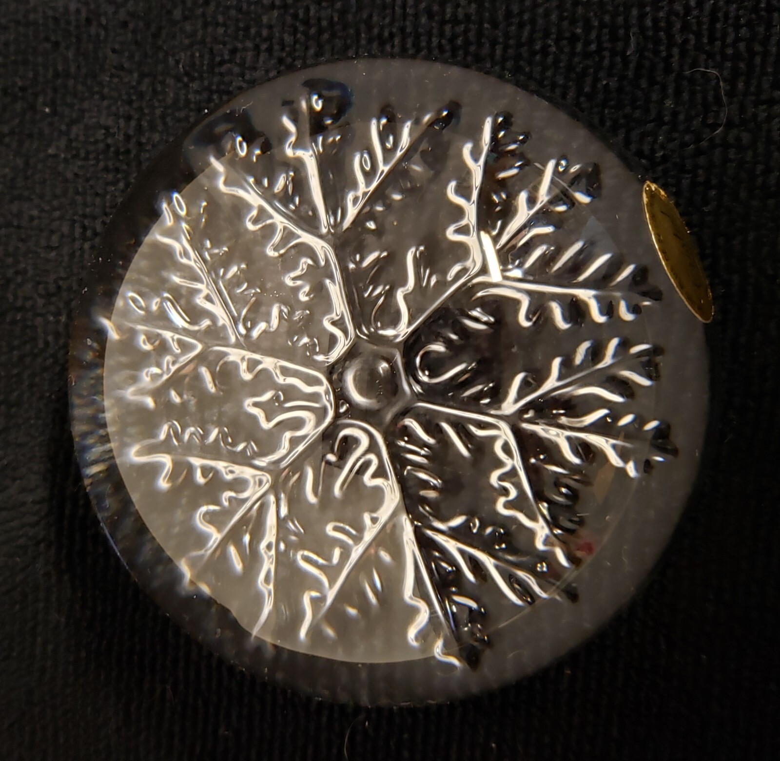 Lead Chrystal Snowflake Paperweight/Decoration | eBay