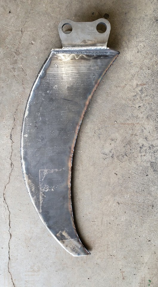 24" XL USA CURVED Ripper Claw Talon Mini Excavator AGT Kubota Cat Deere ...