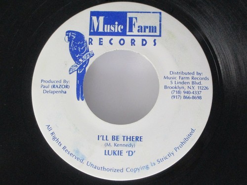 Lukie 'D' I'll Be There / Sly Robbie & The Taxi Gang Version 45 Music ...