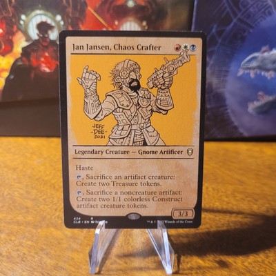 MTG Jan Jansen, Chaos Crafter Commander Legends: Battle for Baldur's ...