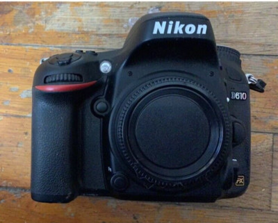 Nikon D610 24.3 MP Digital Camera w/ Battery Grip (Shutter count under ...